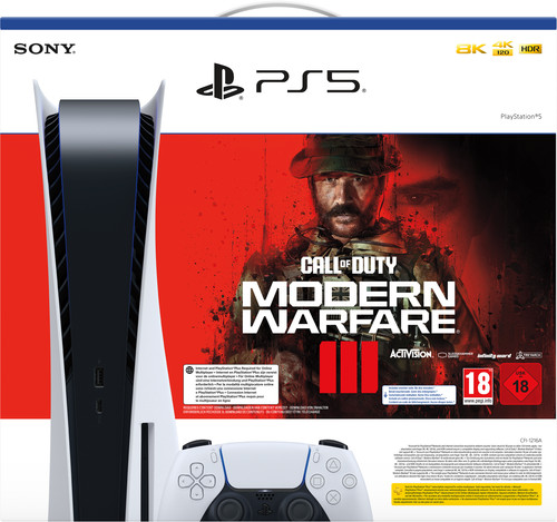 PlayStation 5 Disc Edition + Call of Duty: Modern Warfare III ...