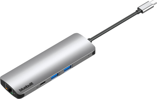 BlueBuilt 8-in-1 Docking Station met USB-C - Coolblue - Before 23:59 ...