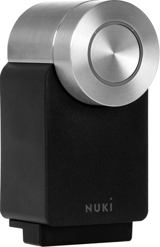 Nuki Smart Lock Pro (4e génération) - Noir - Coolblue - avant 23:59 ...