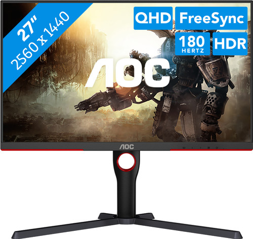 AOC Q27G3XMN/BK | Coolblue | Monitoren