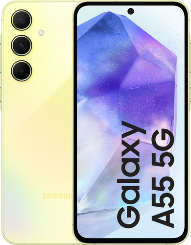 Samsung Galaxy A55 128GB Yellow 5G - Mobile phones - Coolblue