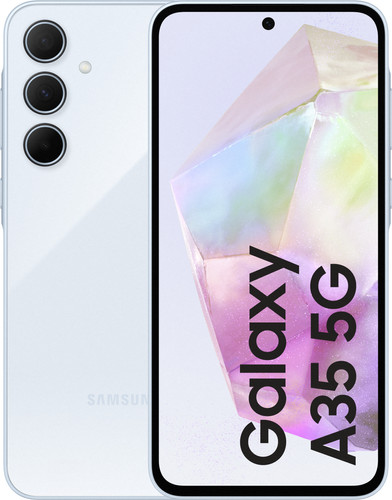 Samsung Galaxy A35 128GB Light Blue 5G - Coolblue - Before 23:59 ...