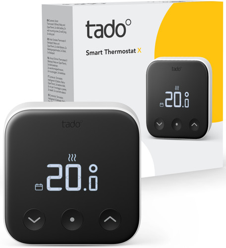 Tado Slimme Thermostaat X Multi-Zone Bedraad (uitbreiding) - Coolblue - Voor 23.59u, morgen in huis