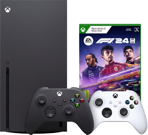Xbox Series X + F1 24 + Tweede Controller Wit - Coolblue - Voor 23.59u ...