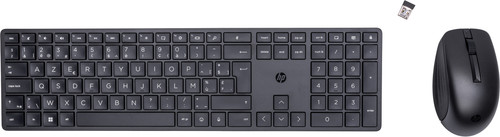 HP 650 Draadloos Toetsenbord en Muis set Zwart Azerty | Coolblue | Toetsenbord en muis sets