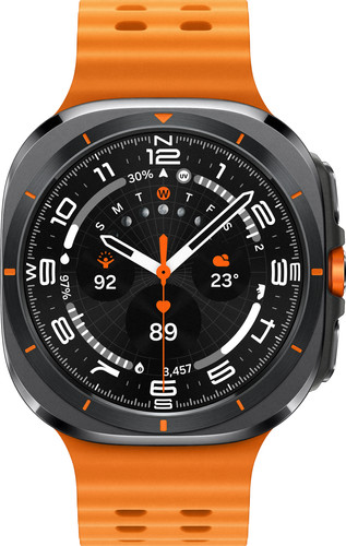 Samsung Galaxy Watch Ultra 4G Grijs/Oranje 47mm | Coolblue | Smartwatches