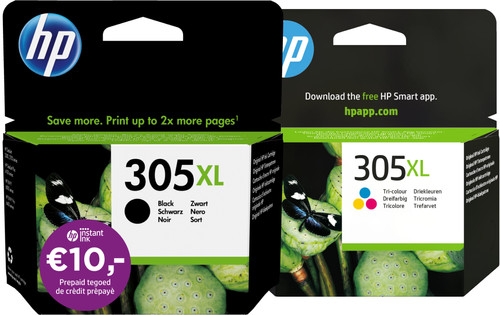 HP 305XL Inkt Cartridge 4-Kleuren Bundel - Coolblue - Voor 23.59u ...