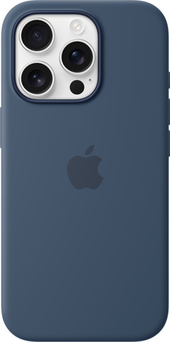Apple iPhone 16 Pro Back Cover met MagSafe Denim | Coolblue ...