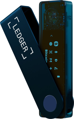 Ledger Nano X Sapphire Blue - Coolblue - Voor 23.59u, morgen in huis