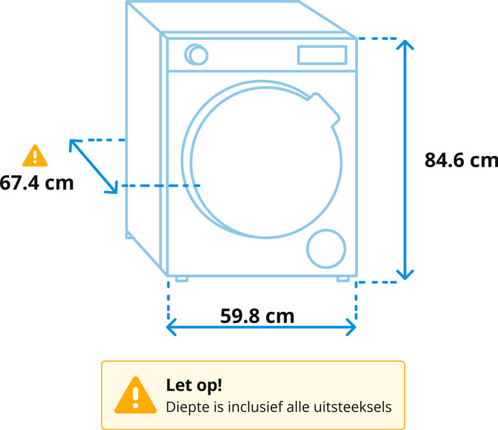 Whirlpool C WD 96M WBS BE | Coolblue | Wasdrogers