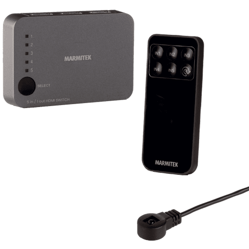 Marmitek Connect 350 UHD 4K HDMI Switch - Coolblue - Voor 23.59u ...